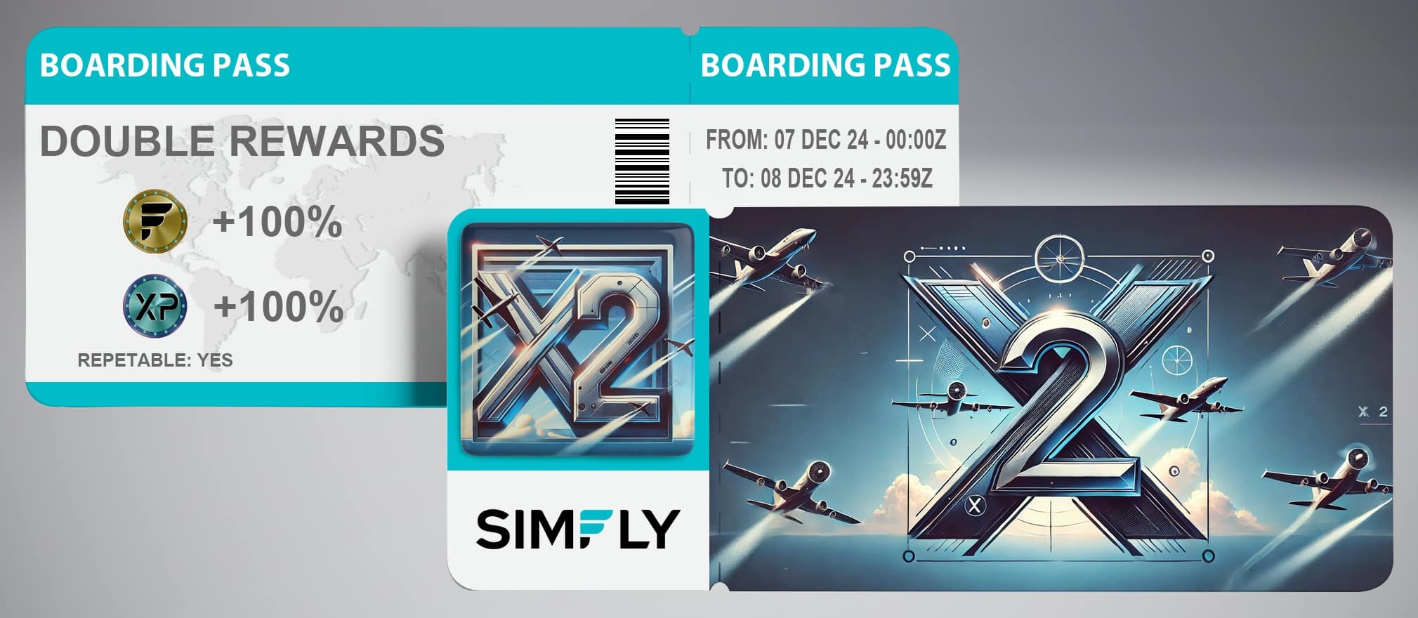 SimFly | Milestone Flight: Double Rewards